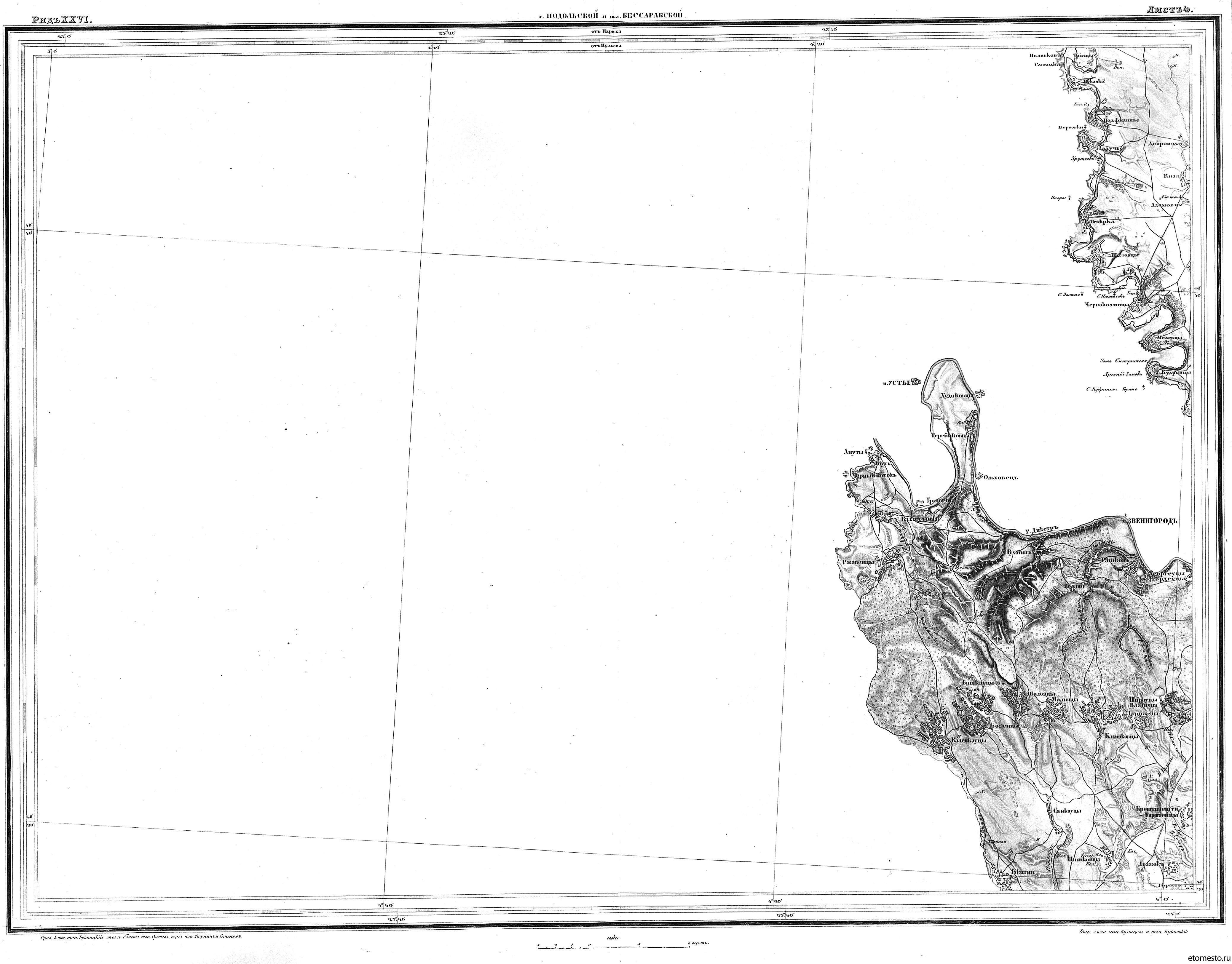 Bessarabia SIG Research Division: Military-Topographical Maps