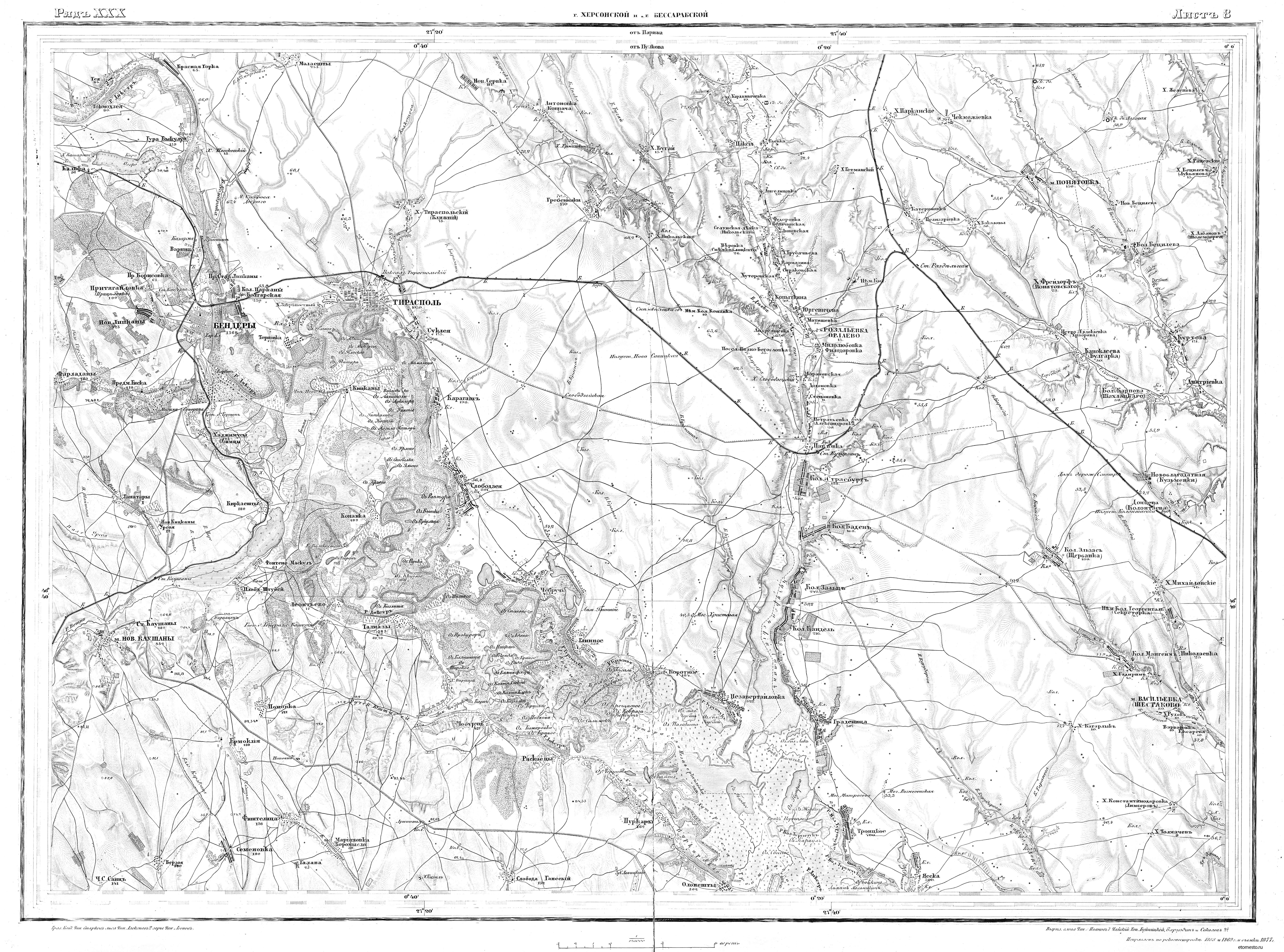 Bessarabia SIG Research Division: Military-Topographical Maps