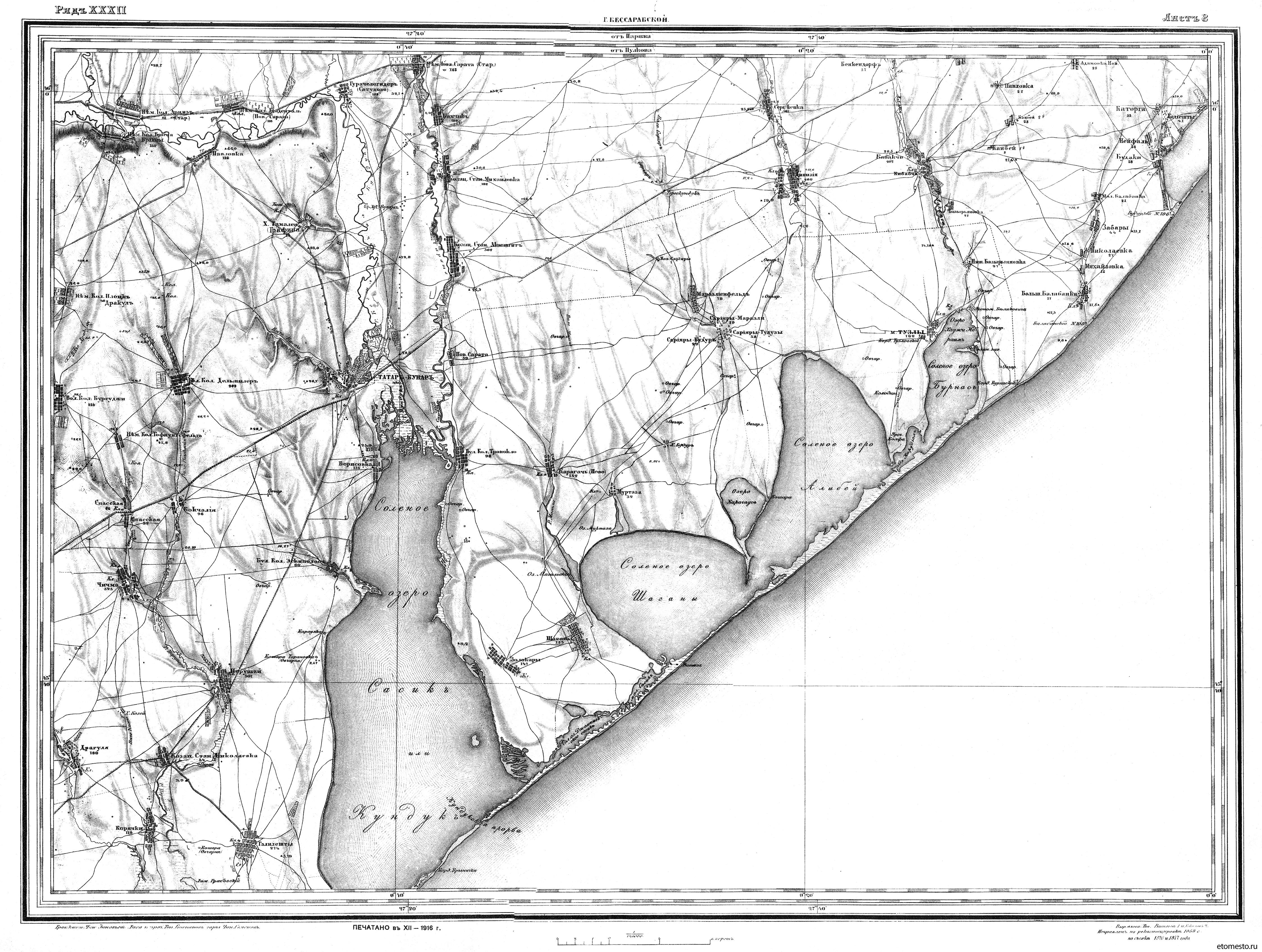 Bessarabia SIG Research Division: Military-Topographical Maps