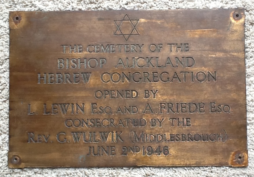 JCR-UK: former Bishop Auckland Synagogue and Jewish Community, Co ...