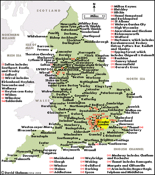 JCR-UK: Jewish Communities in England listed alphabetically
